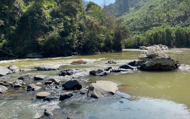Así fue la primera campaña de monitoreo en el río Penderisco